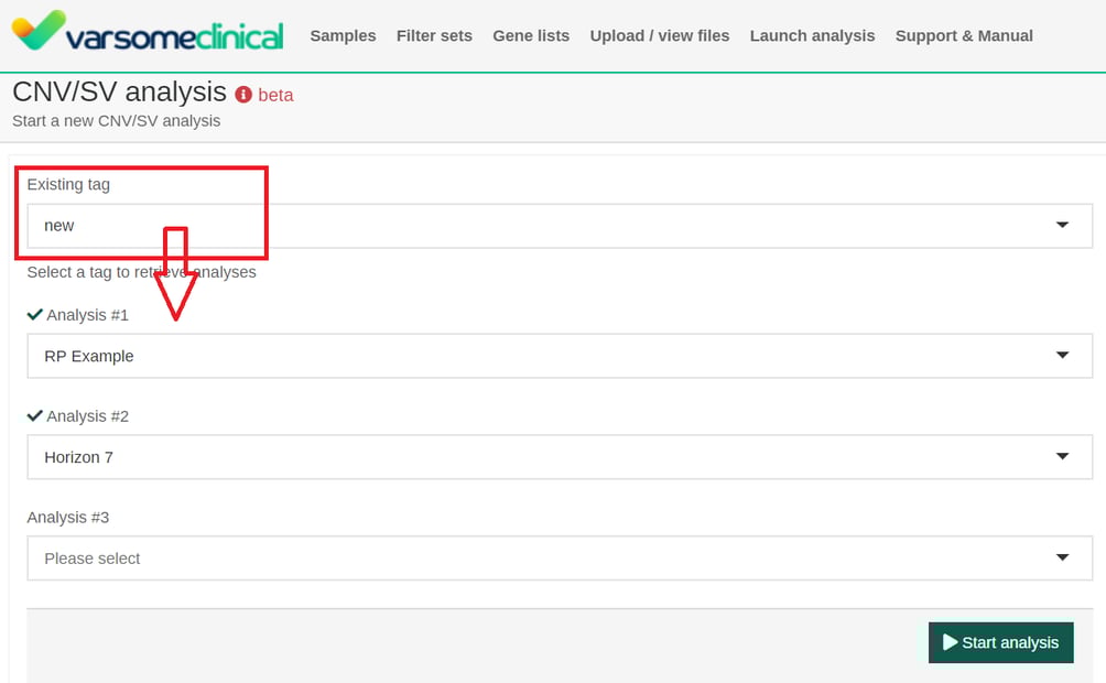 CNV calling analysis