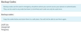 Two Factor Authentication