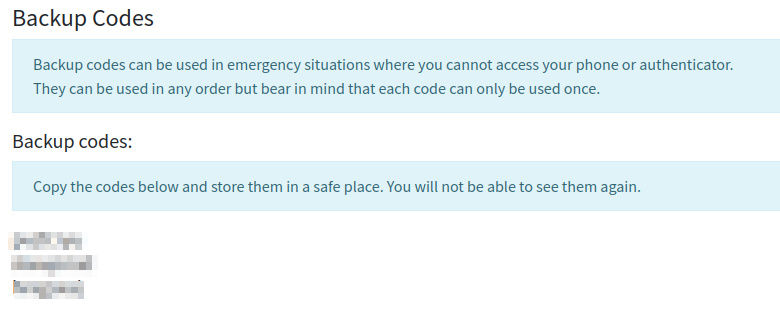 Two Factor Authentication