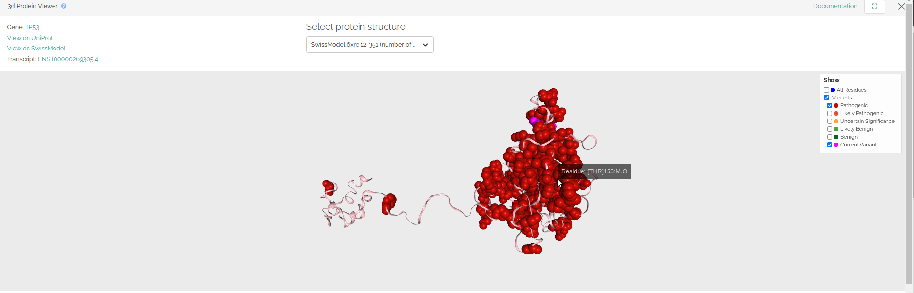 3D Protein Viewer