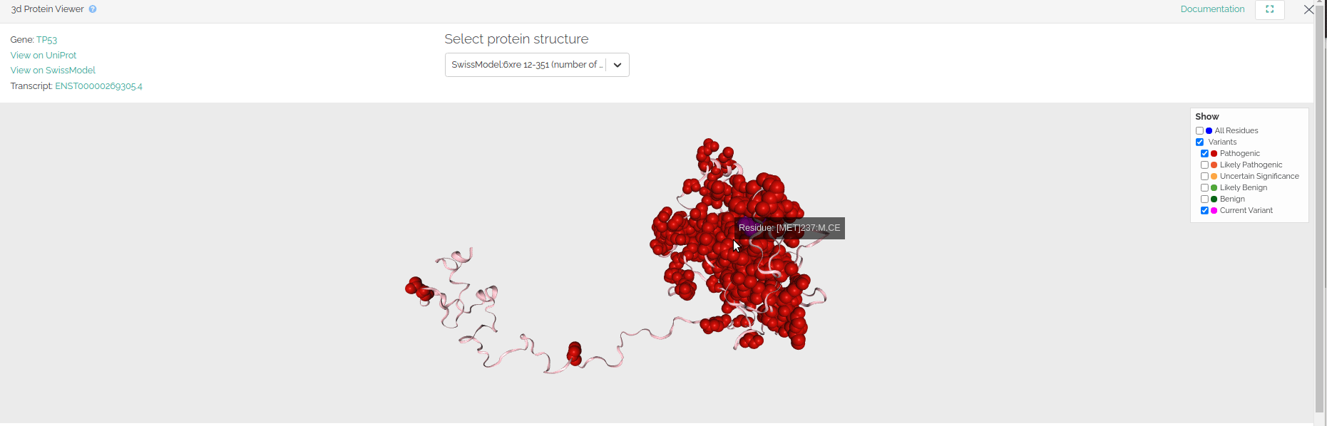 3D Protein Viewer
