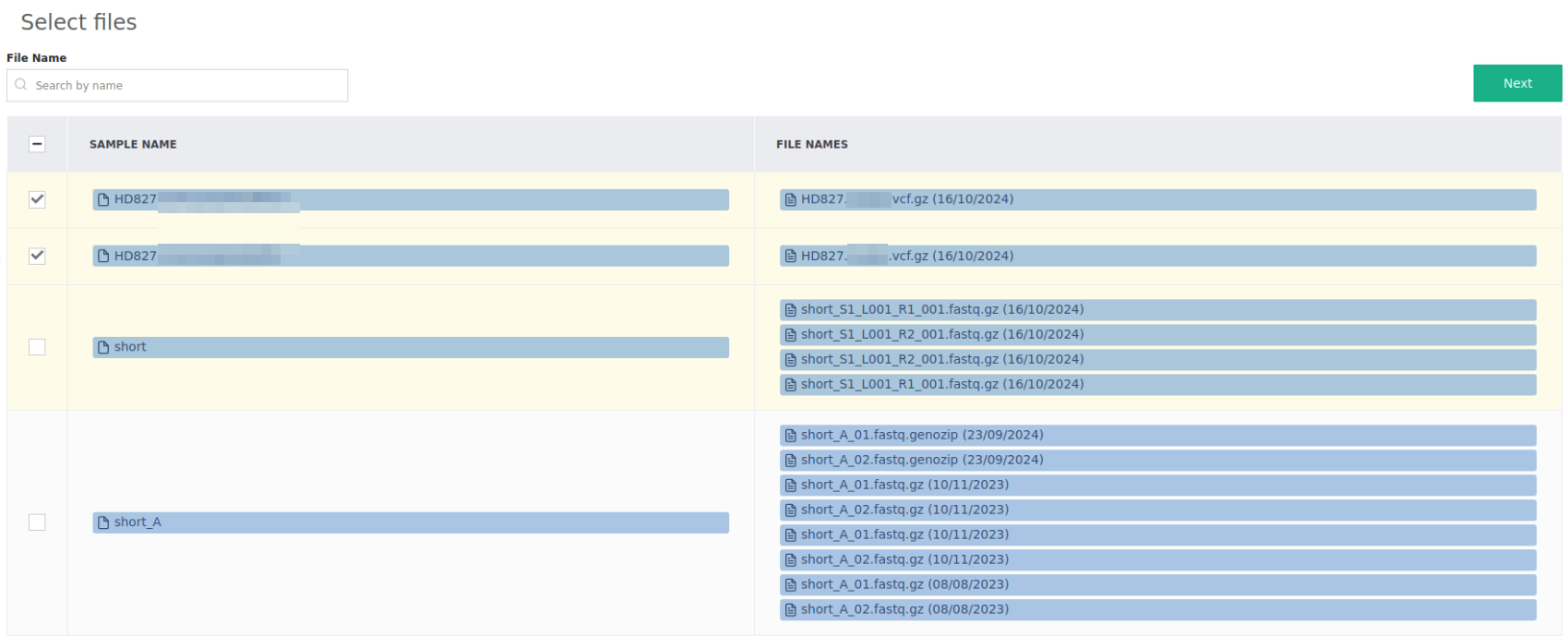 Launch analysis using workflows