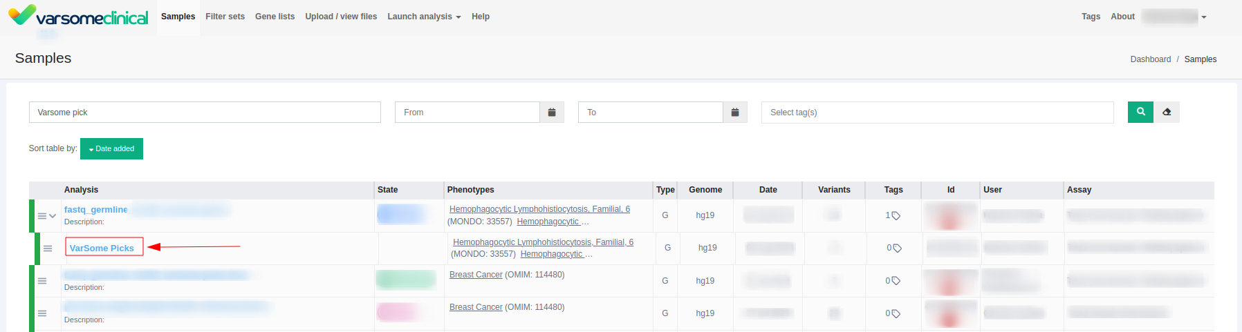 What is VarSome Picks?